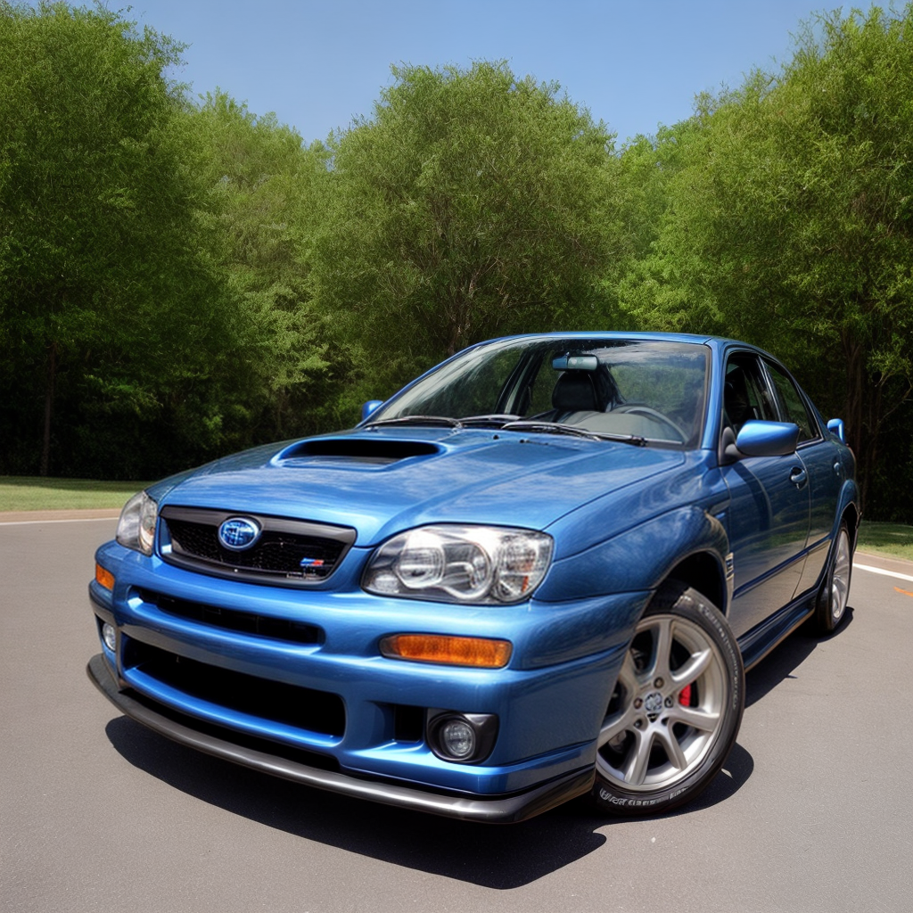 2002 blue subaru wrx