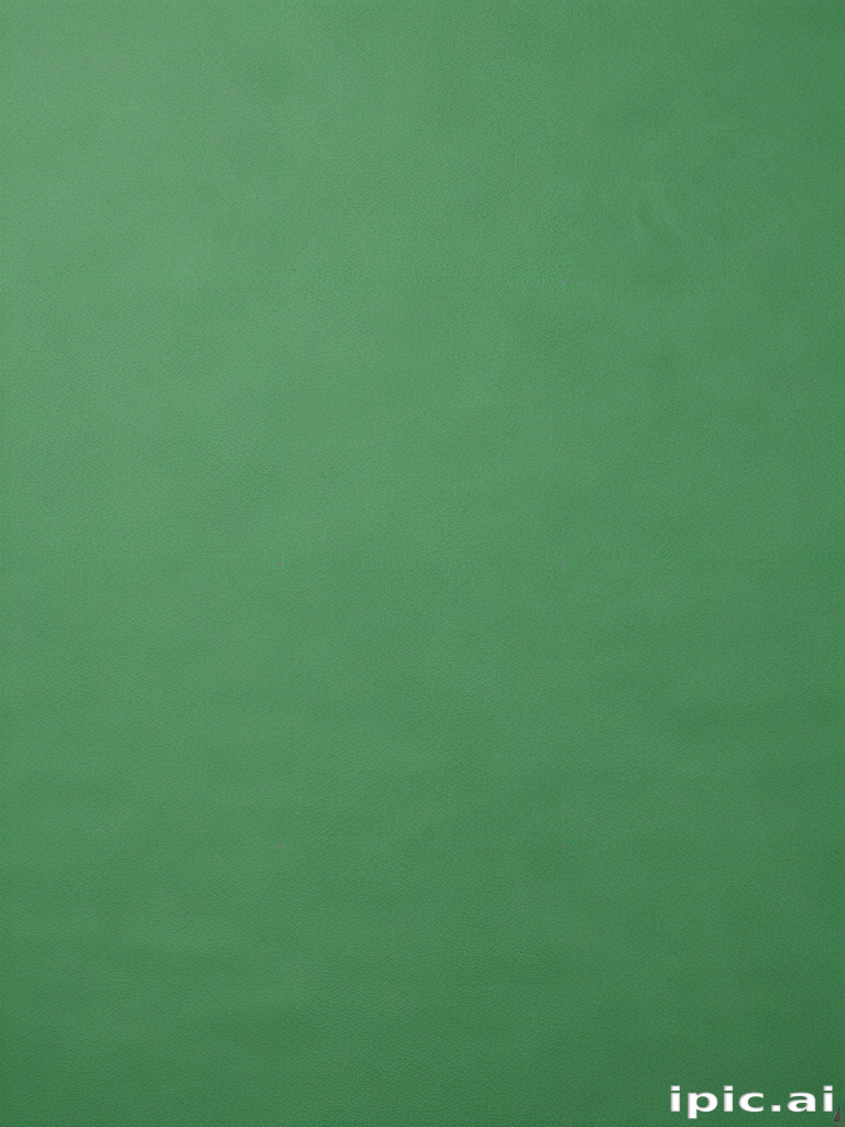 A Vibrant Green Background Perfect for Creative Design and Artwork ...