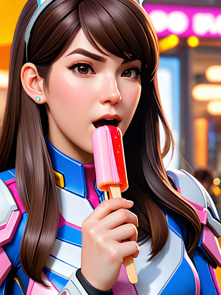 Free Ai Image Generator High Quality And 100 Unique Images Ipicai — Dva From Overwatch
