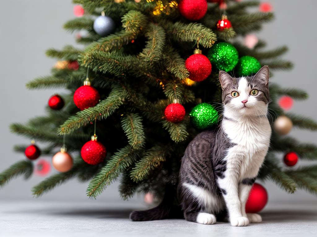 Christmas cat