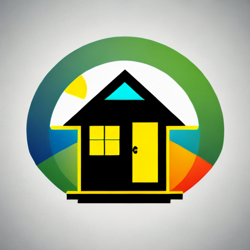 tiny home logo graphic design