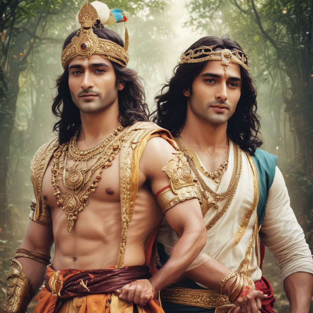 saurabh raj jain as Lord Shri Krishna from star plus Mahabharat and ...