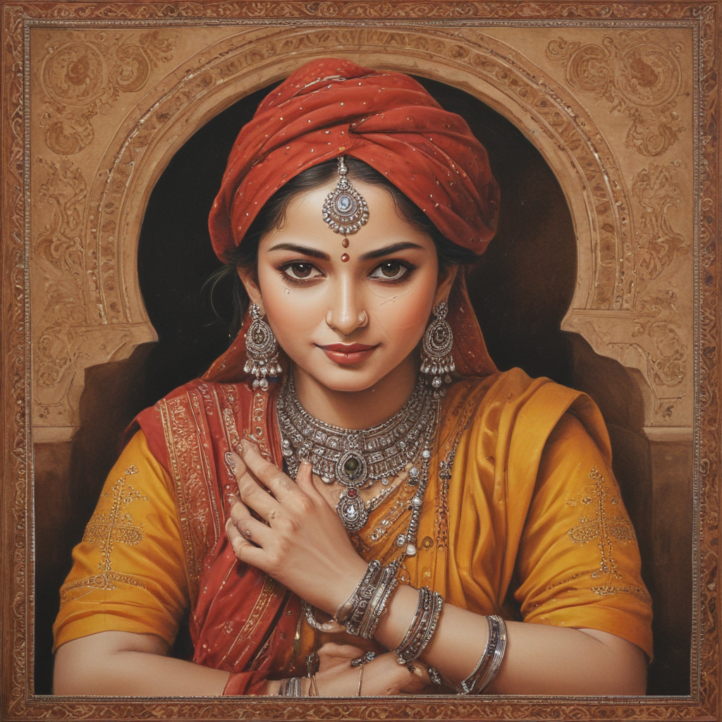 Rajasthani gujri painting