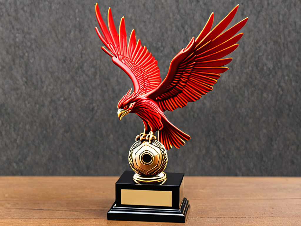 simple draw red fenix trophy