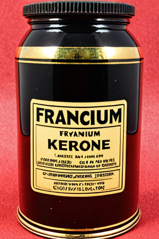 francium kept in kerosene oil