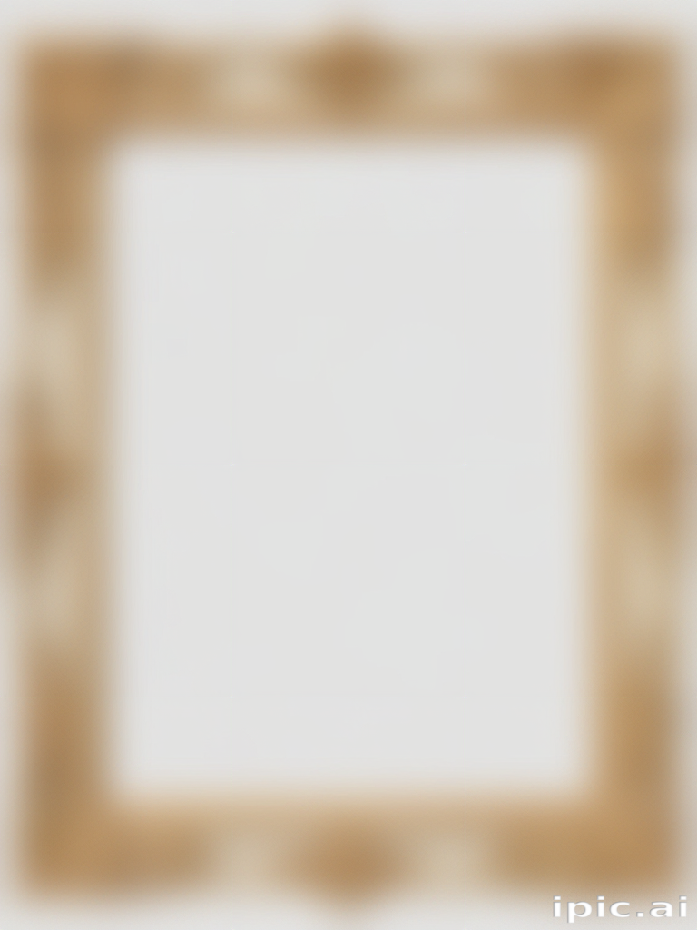 Elegant Decorative Frame Ready for Your Custom Artwork Displaying ...