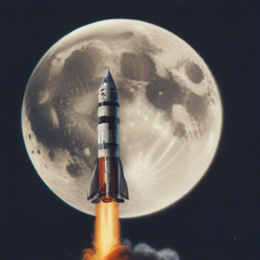 Rocket to the moon