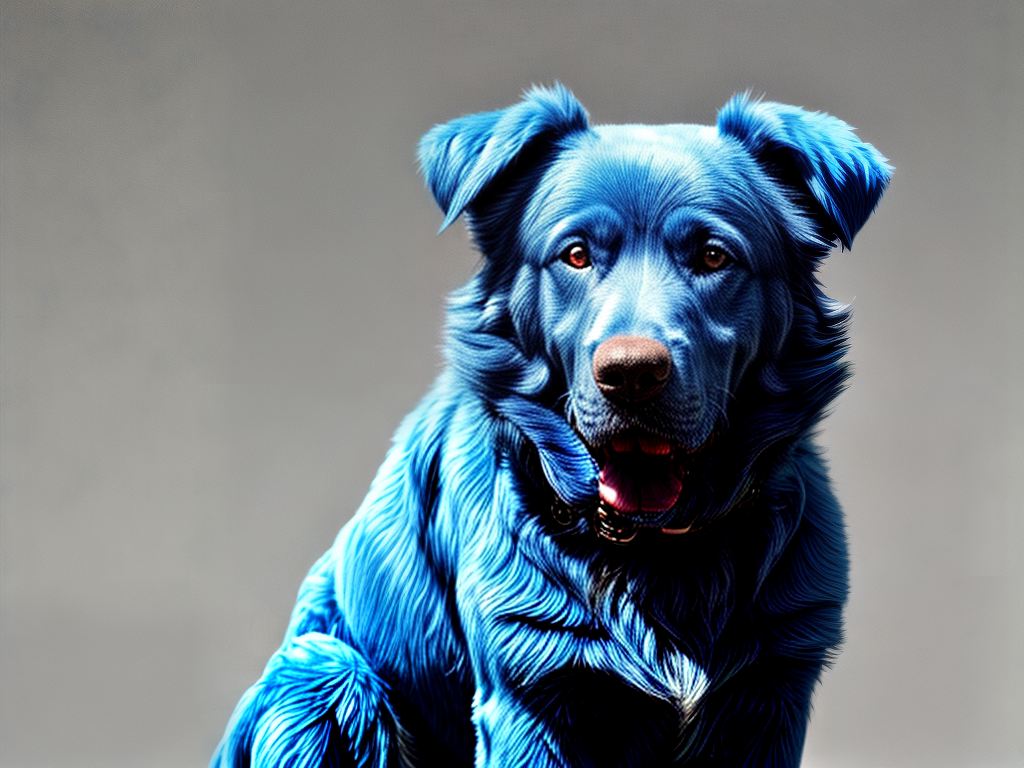 blue dog