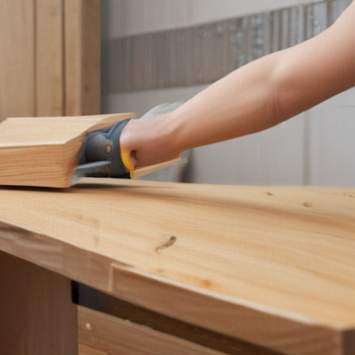 hammer smashing wooden desk