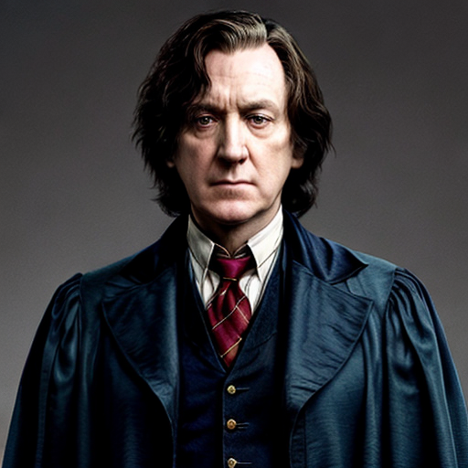 dumbledore and snape face fusion