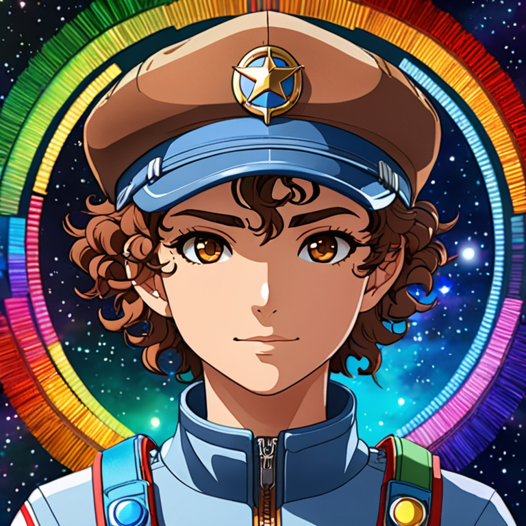 create a high-quality animated, realistic anime-style character with ...