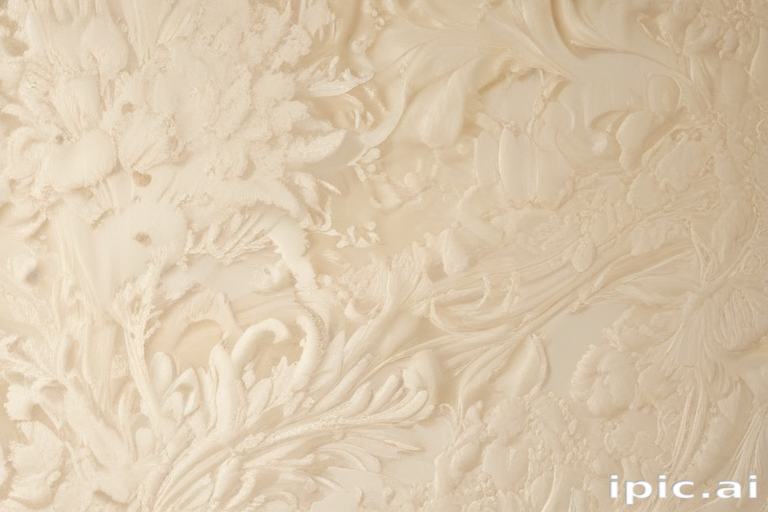 Elegant Textured Wall Design Featuring Intricate Floral Patterns in ...