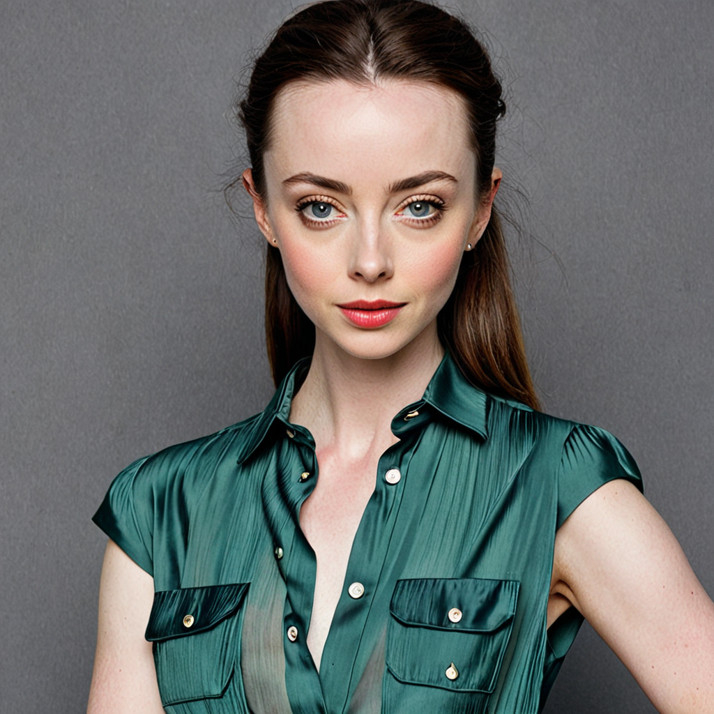 Kacey rohl ripping shirt