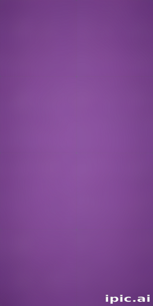 A Vibrant Purple Background with a Smooth Gradient Texture for Design Use.