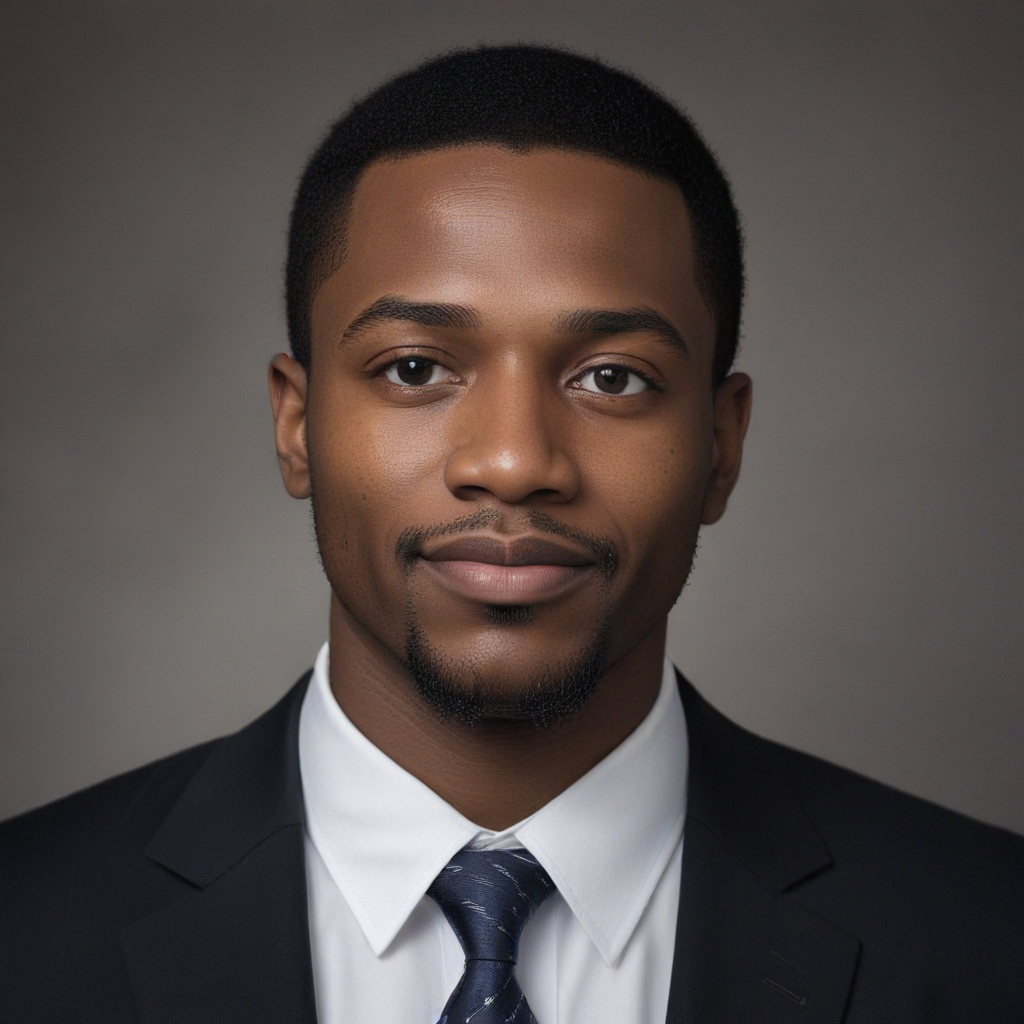 Free Ai Image Generator Random MAN BLACK professional portrait