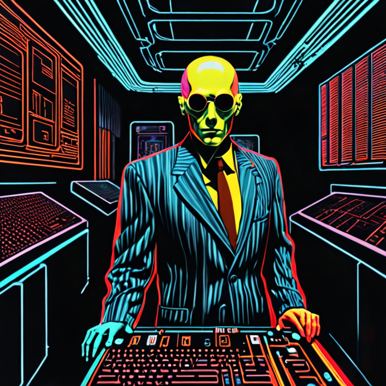 cyberpsycho surreal art