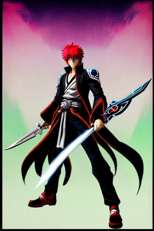 bleach anime ichigo bankai sword