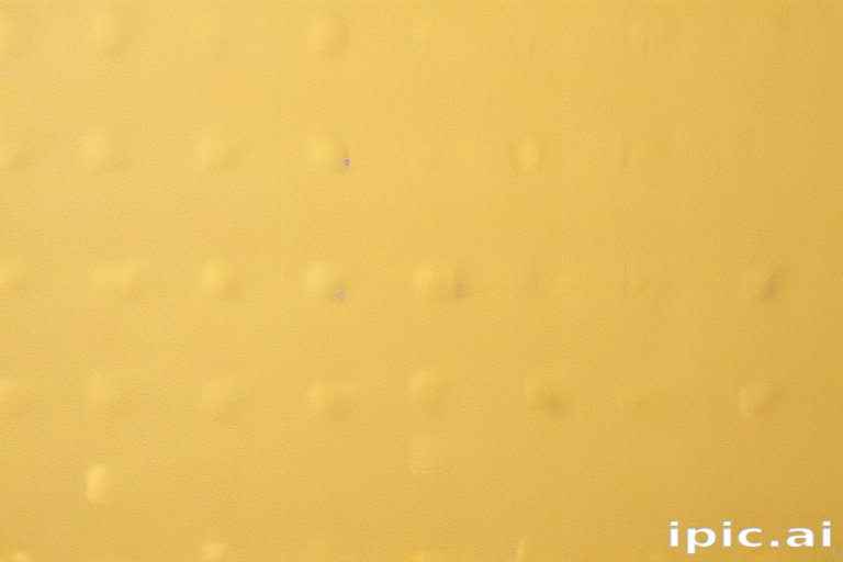 A Bright Yellow Textured Background with Subtle Patterns and Dents.