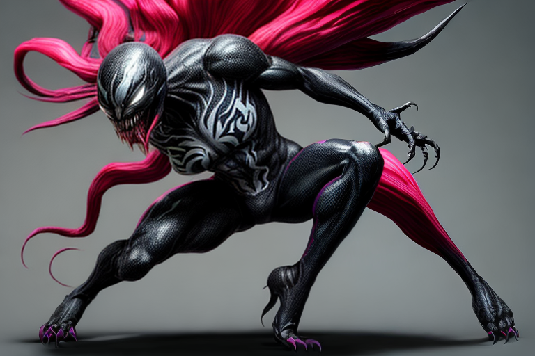 Make a symbiote. Fuse together grendel and venom but, make it female ...