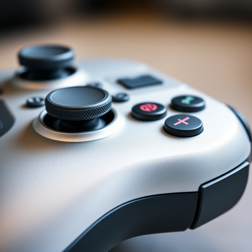 A Modern Video Game Controller Designed for Enhanced Gaming Experiences.