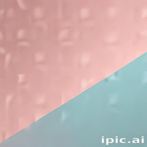 Abstract Design Featuring Soft Pink and Light Blue Textured Backgrounds