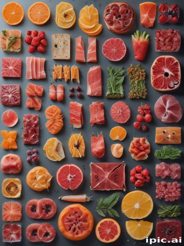 A Colorful Array of Fresh Fruits and Creative Fruit Arrangements ...