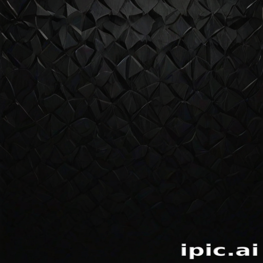 Intricate Patterns of Dark Textures Creating a Mysterious Visual Depth