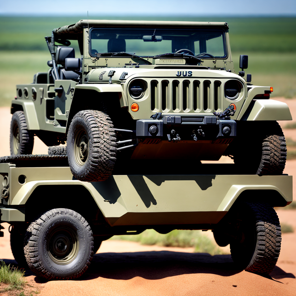 us army jeep vector