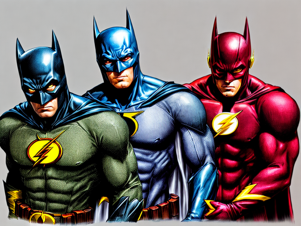 BATMAN AND FLASH FUSION