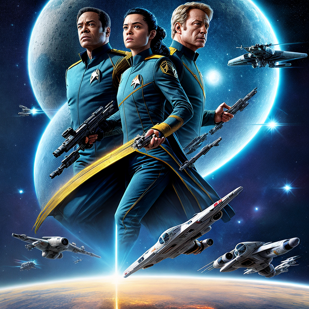 star fleet movie poster art