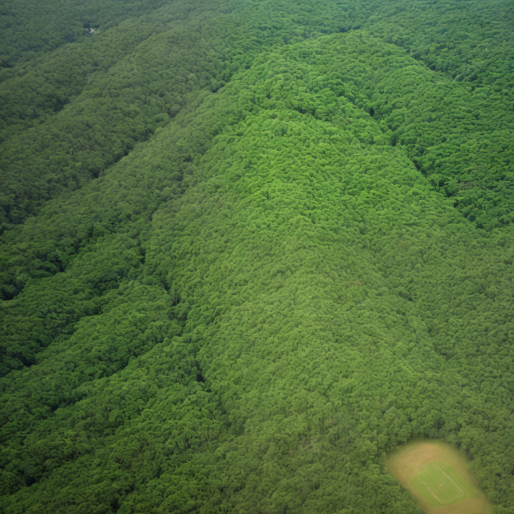 battle ground in the forest