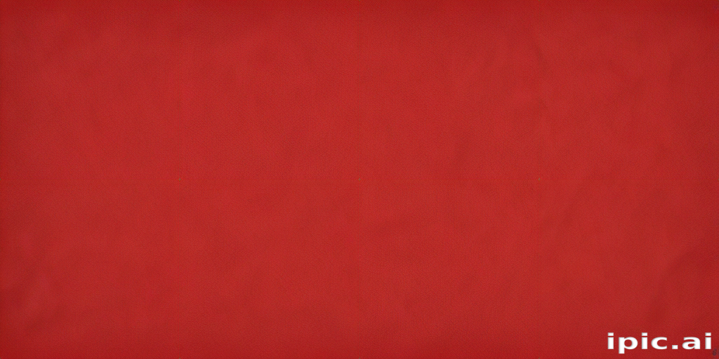 Vibrant Red Background Perfect for Creative Projects and Design Purposes.