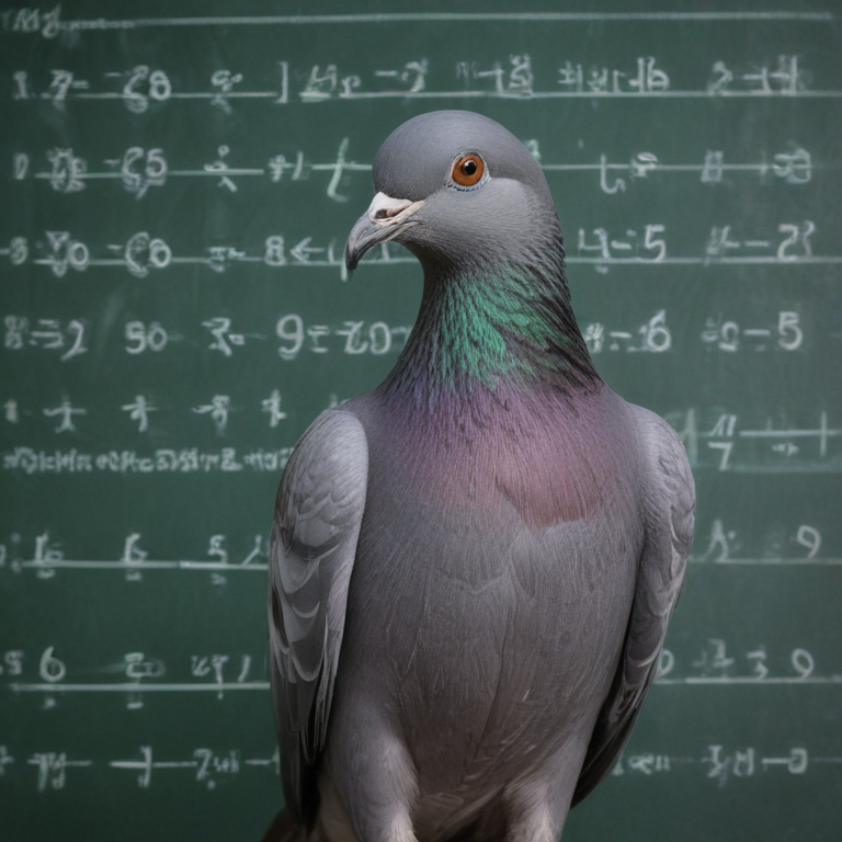 pigeon and mathematics