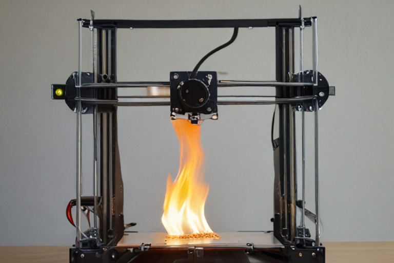3d printer bambu lab reprap hotkife flames