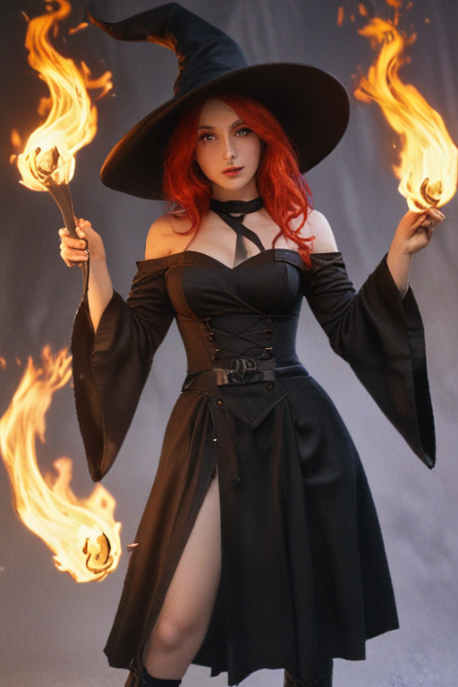 Fire witch