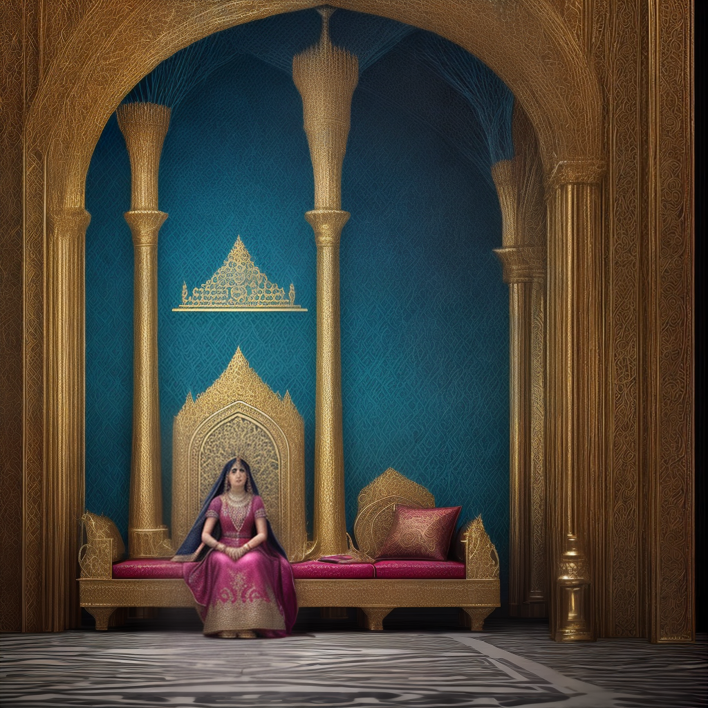 picture . Queen Scheherazade from the stories of One Thousand and One ...
