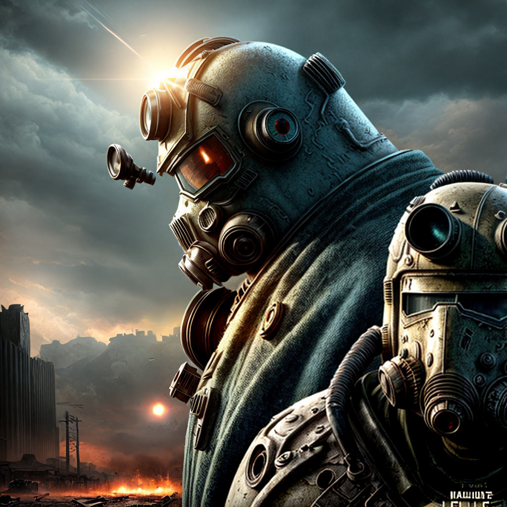 fallout art movie poster