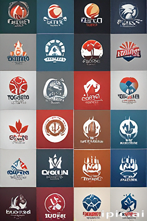 Artistic Collection of Creative Logos Featuring Unique Designs and Colors