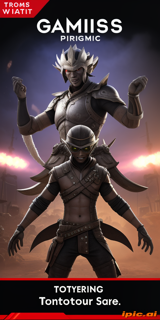 Epic Fantasy Adventure Featuring Two Powerful Characters in a Stunning ...