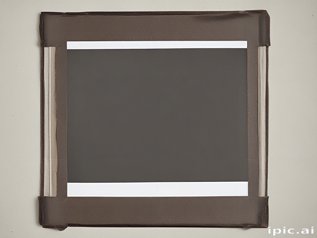 Empty Picture Frame Ready to Showcase a Beautiful Artwork or Photo