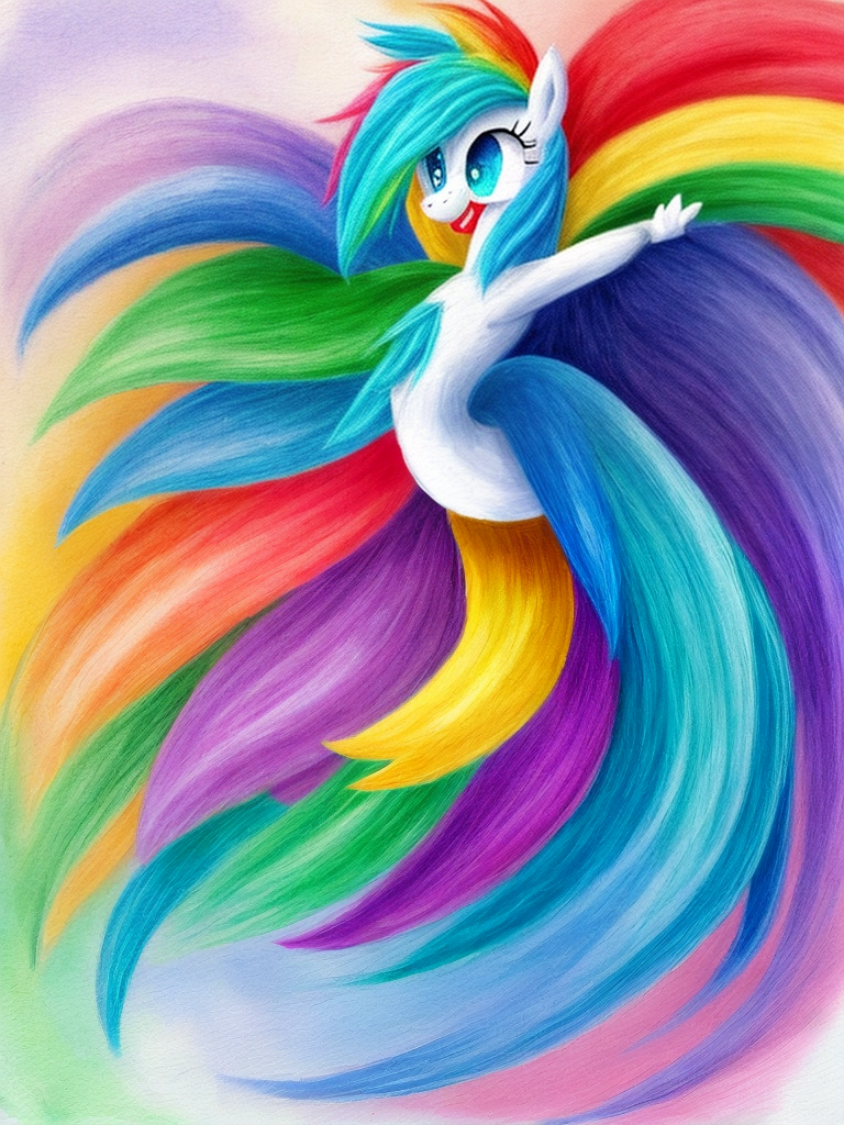 Rainbow dash ballet