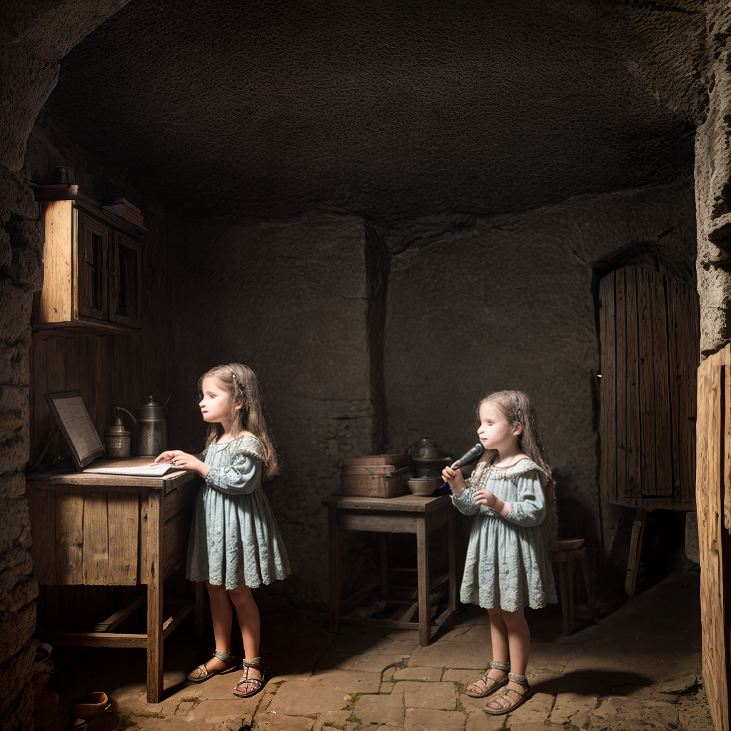 A girl named Melody calling her friend from the dark city of ...