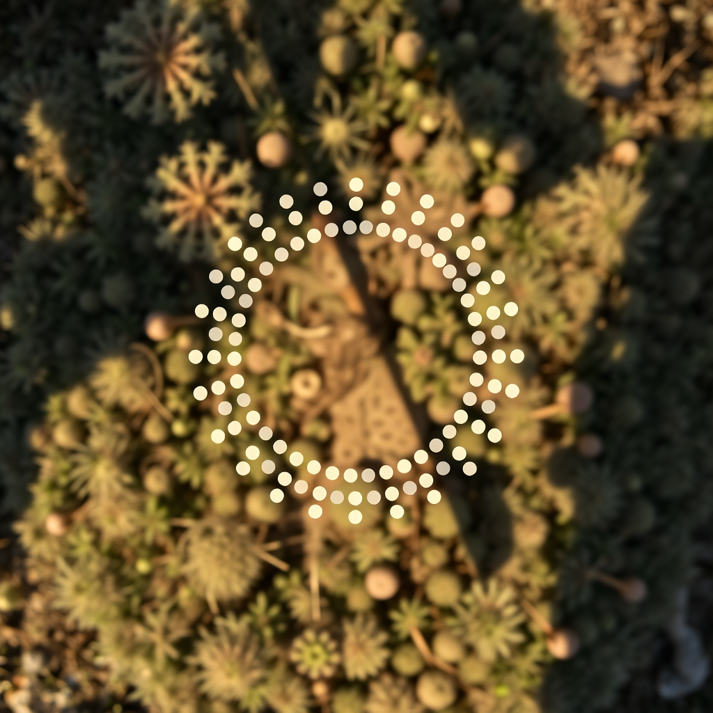 Create a high-resolution vector graphic of a circular design with ...