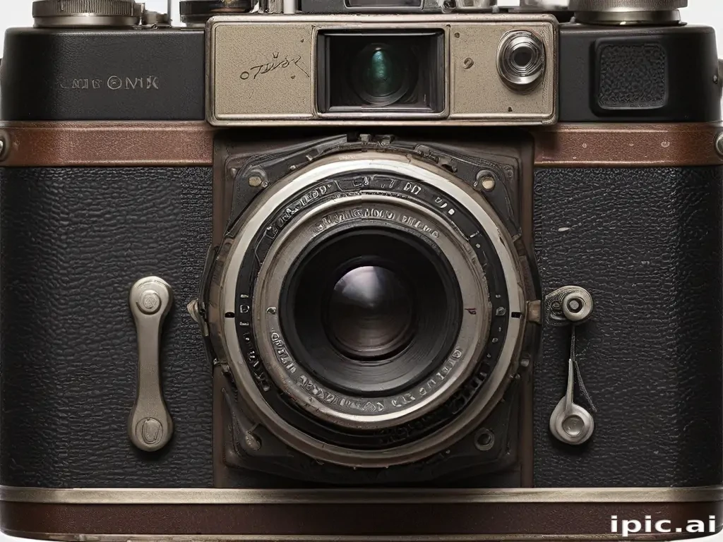 A Vintage Camera Showcasing Classic Design and Timeless Photography ...