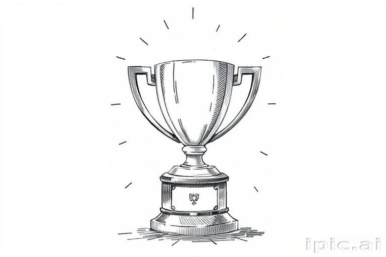 trophy drawing