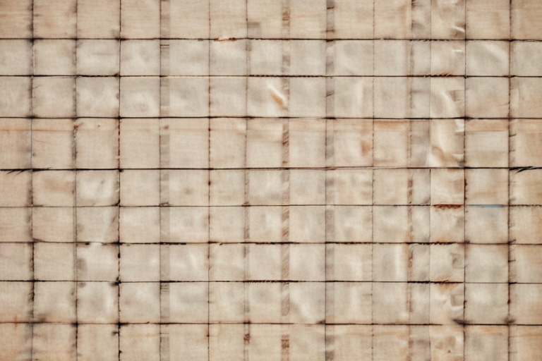 A Detailed View of a Textured Wooden Surface with Grid Pattern.