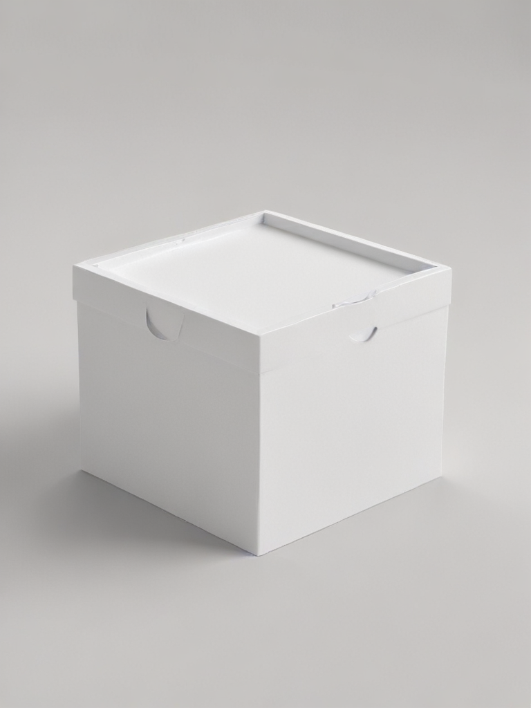 A Simple, Elegant White Storage Box Perfect for Organizing Your Space