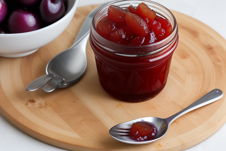 Delicious Raspberry Jam in Jars Accompanied by Fresh Raspberries and ...