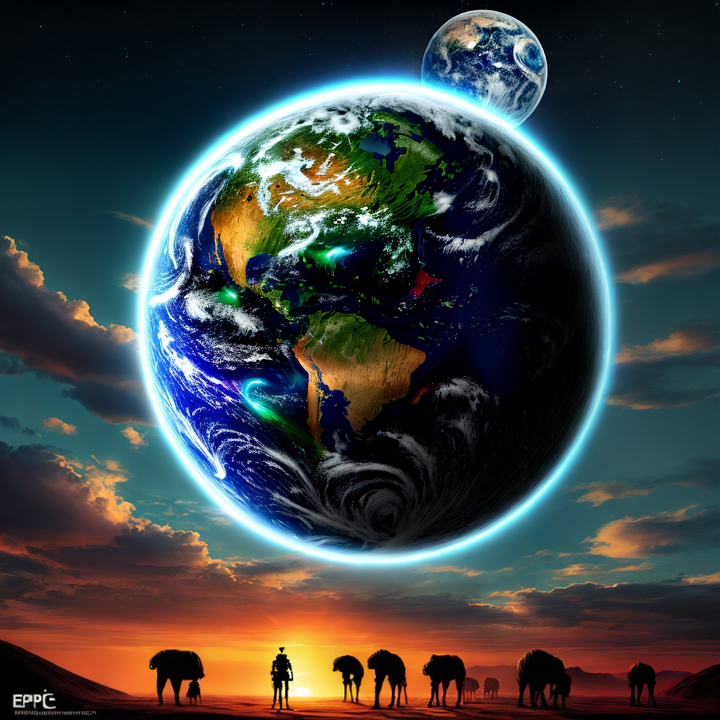 epic end of world art poster