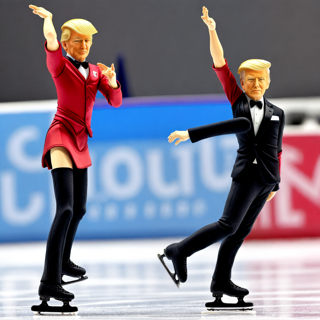 Donald trump figure skating